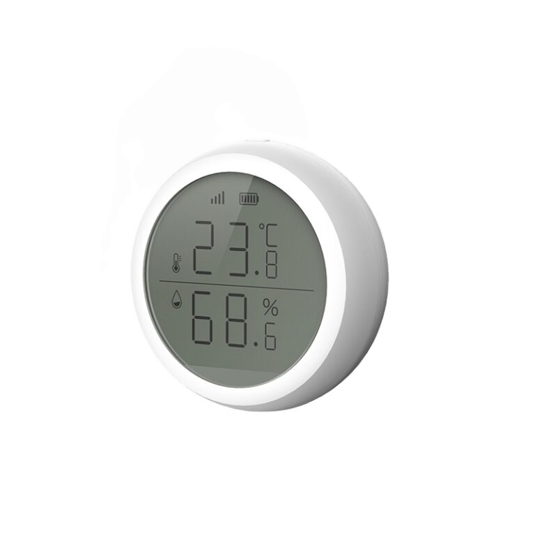 Zigbee Wifi Mini Digital LCD Display Temperature Humidity Sensor - HiMojo